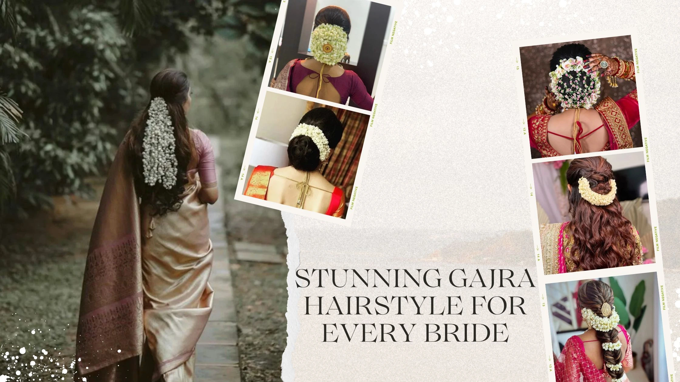 10 Latest Gajra Hairstyles For Every Bride